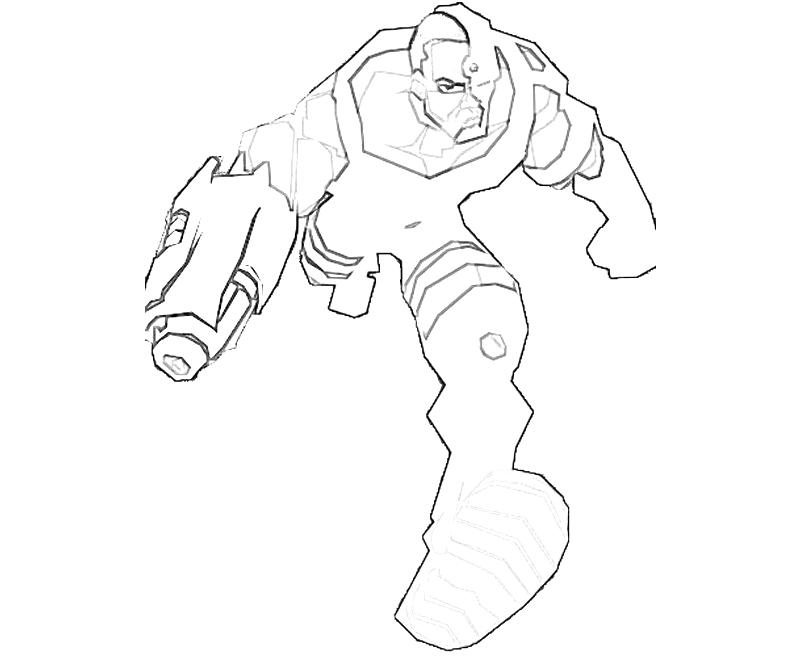 Injustice Gods Among Us Cyborg Armor | Mario