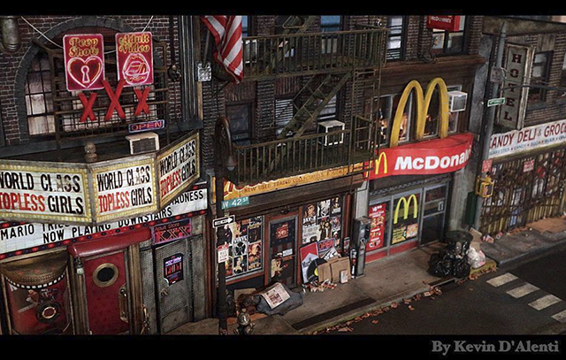 【場景情境】New York Street Diorama