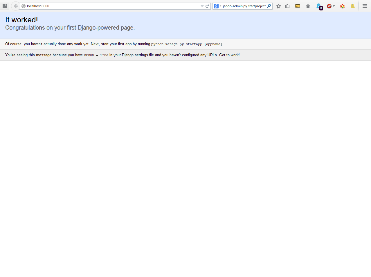 เริ่มต้นกับ Django บน Python ~ Python 3 เริ่มต้นกับ Django บน Python ~ Python 3