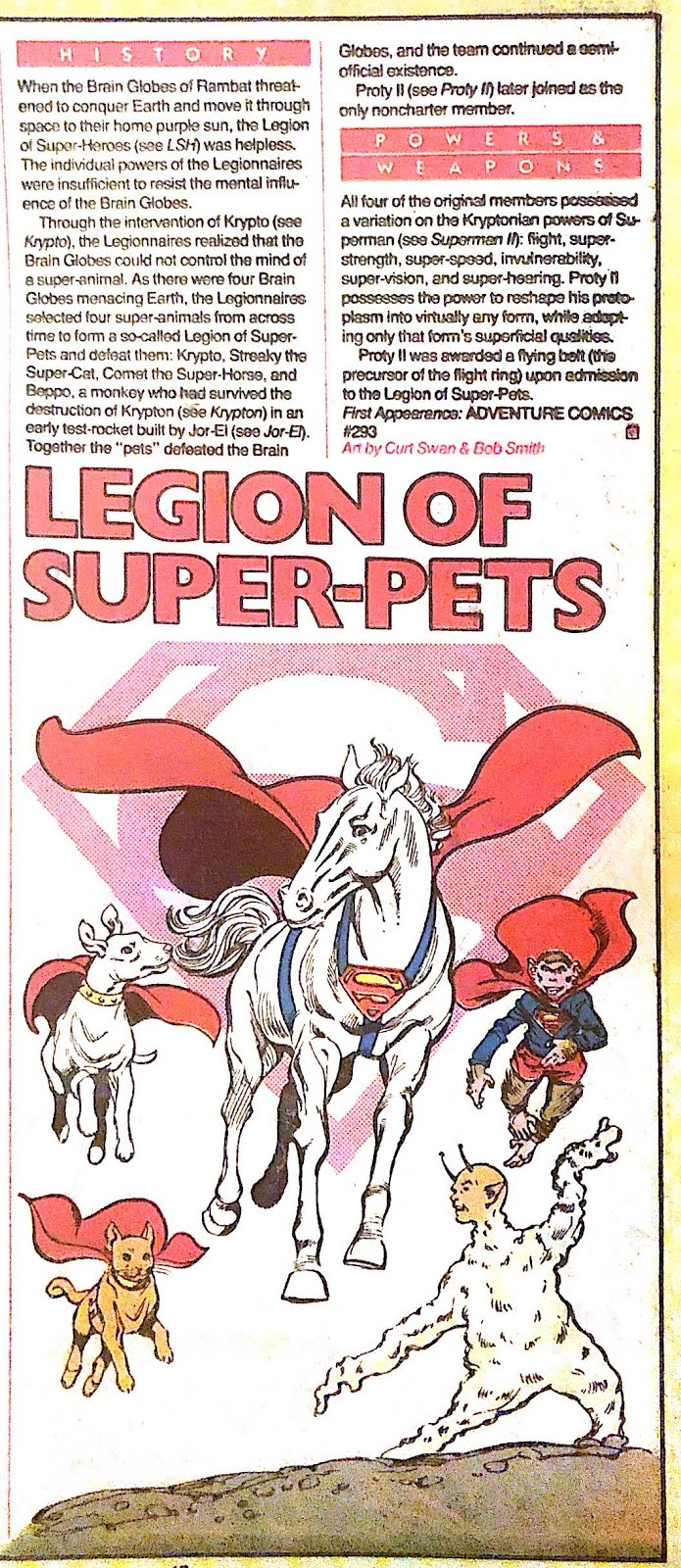Legion of Super-Pets from DC Comics