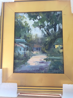 Connie Snipes: Paint Out at Southport, North Carolina