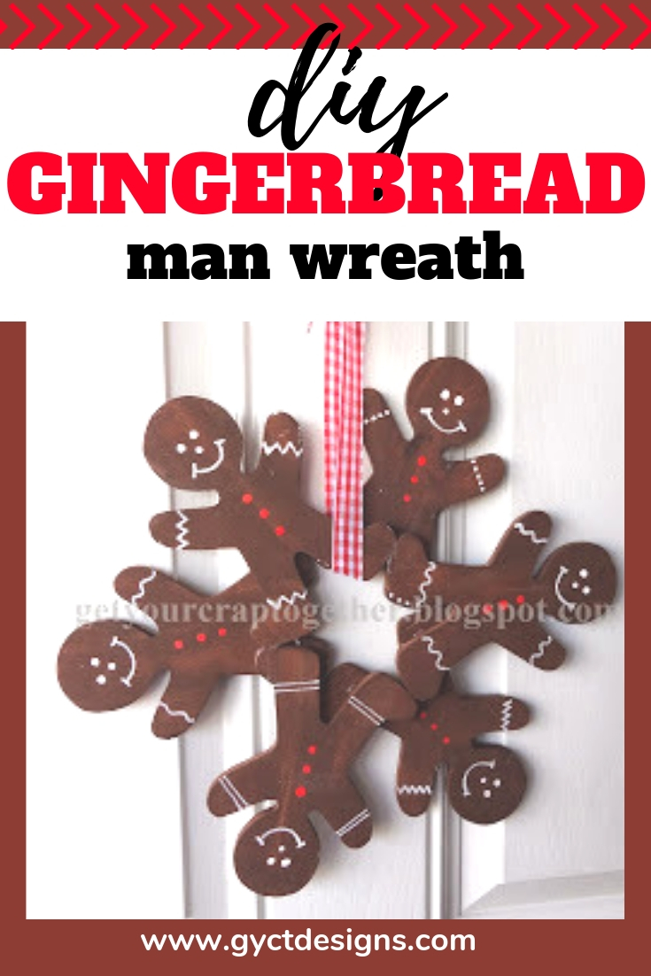 Gingerbread Man Wreath | Sew Simple Home