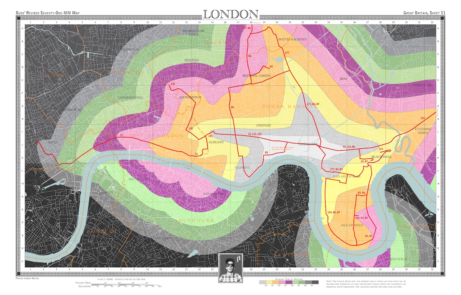 POSTCARD ARCHITECTURE: LIMEHOUSE MAPS