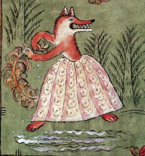 Library things: Fox in Russian book illustrations