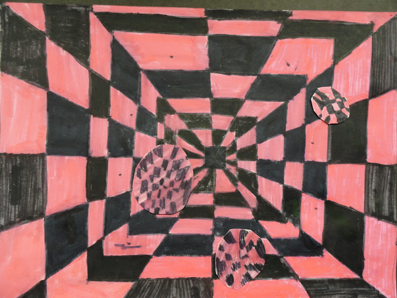 SINKING SPRINGS ART: OP ART by Fourth Grade Artists