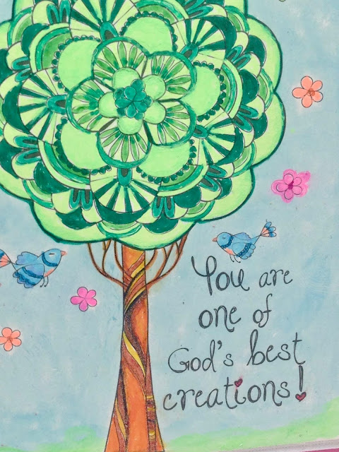 Amy's Creative Pursuits: Colorful Blessings Cards