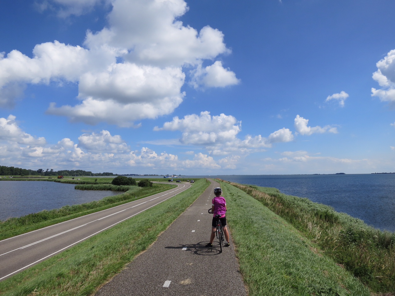 Phil & Anne Cycle the Rhine: Day 26, Amsterdam to Edam and return