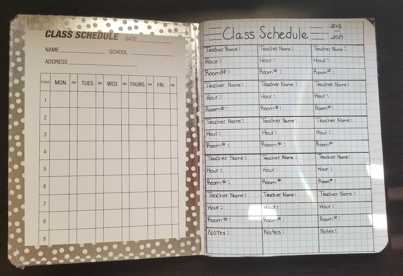 PlanneryButterfly: DIY School Planner