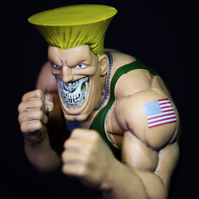 GUILE GRIN - Street Fighter x Ron English for Aug 31 Online Release