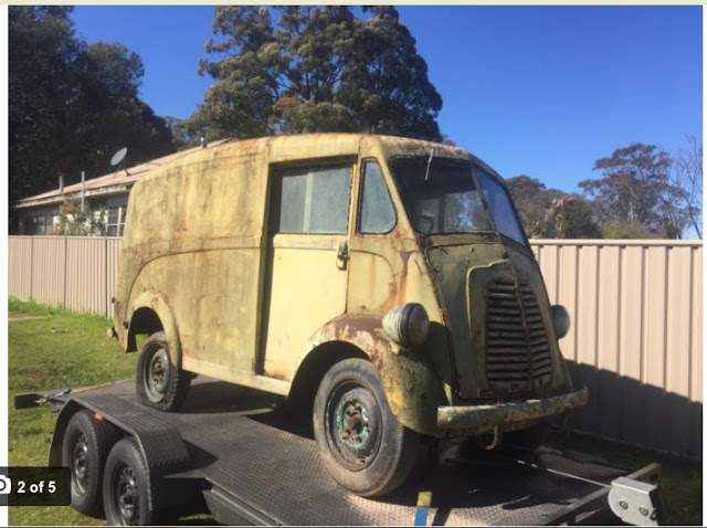 -=-Morris J Type Vans-=- : J/R 1507, early to mid 1950 J van up for sale.