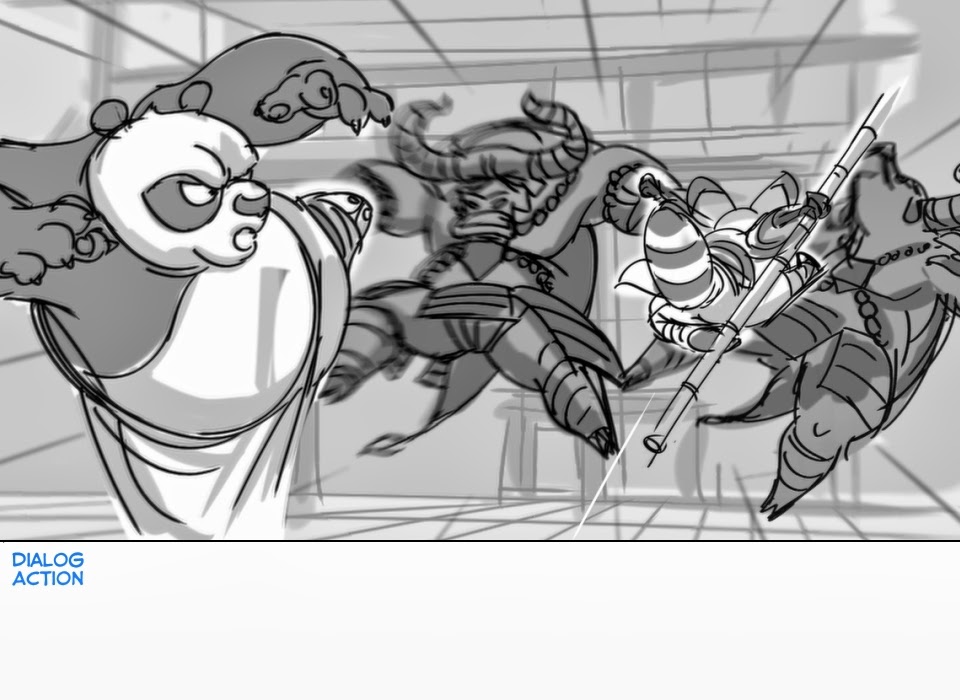 JOONKI PARK'S STORYBOARD PORTFOLIO: Kung Fu Panda Story Test