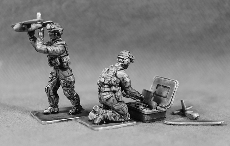 Wargame News and Terrain: Empress Miniatures: New Modern Combat US Rangers