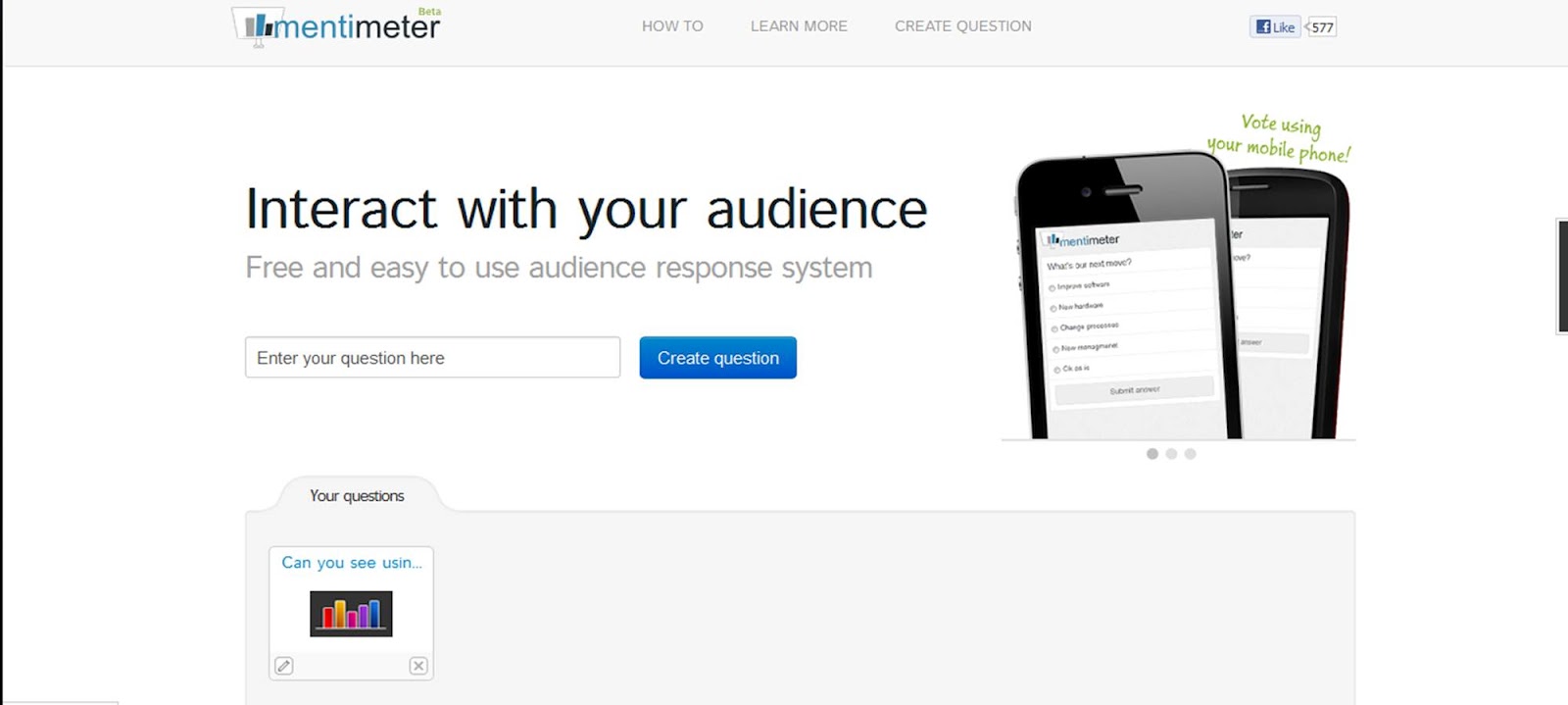The Techy Teacher Librarian: Mentimeter to poll students