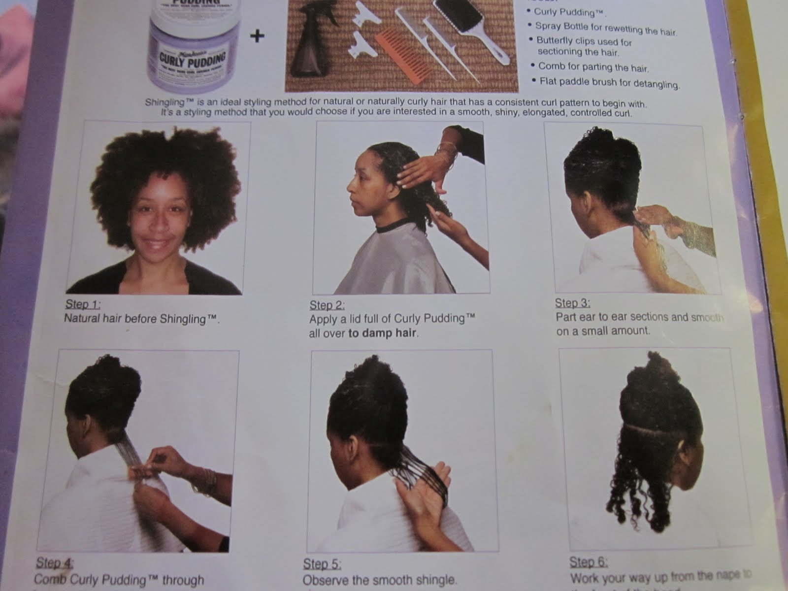 PhenomenalhairCare: Shingling: A Natural Hair Styling Technique