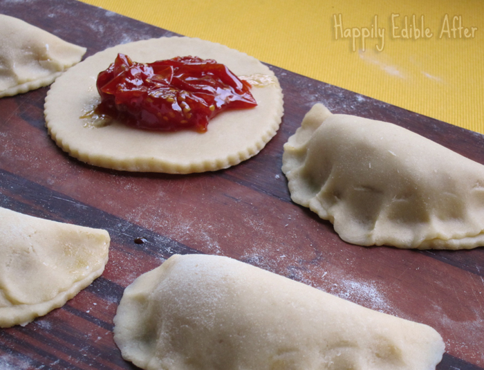 Tomato Jam Turnovers