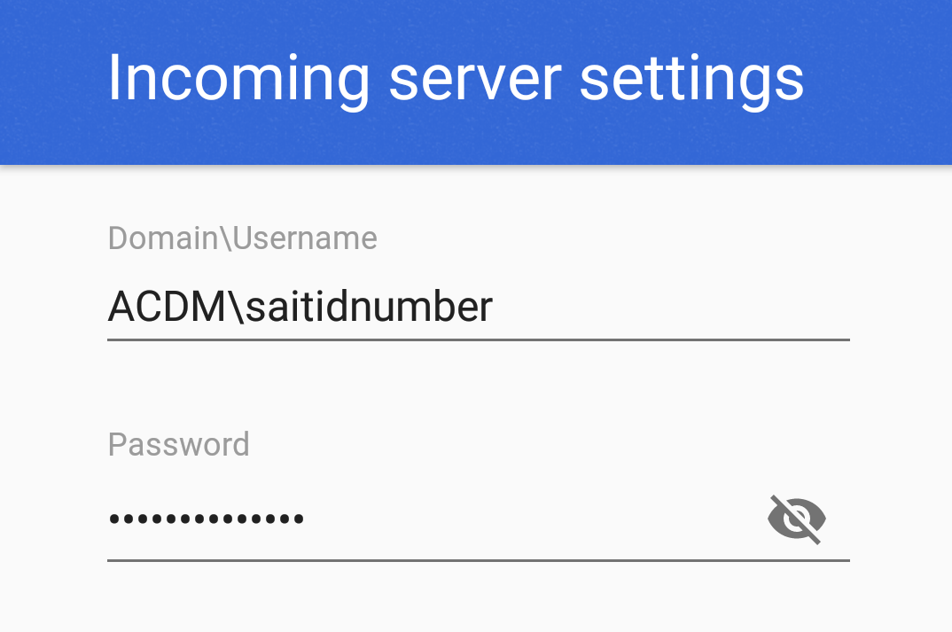 SAIT Email Setup For Smartphones | Randomness in Photography