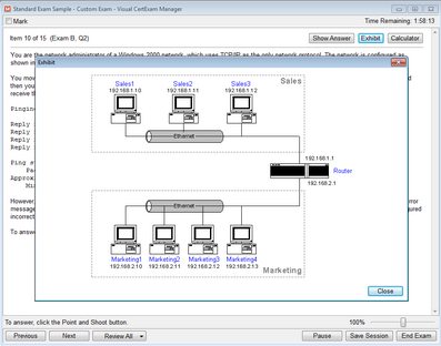 Use newer vce on older visual certexam manager - reportleqwer