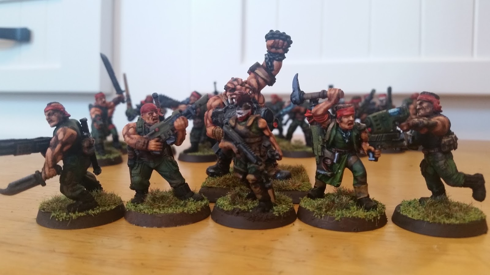 The Analogue Hobbies Painting Challenge: From DavidB - Catachan Green ...