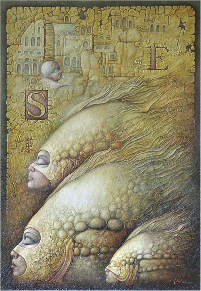 Владимир Петрань - Vladimir Petran - oil paintings with a sculptural ...