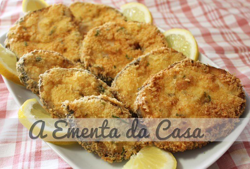 Pescada Frita em Polme de Ervas da Horta e Panko - A Ementa da Casa