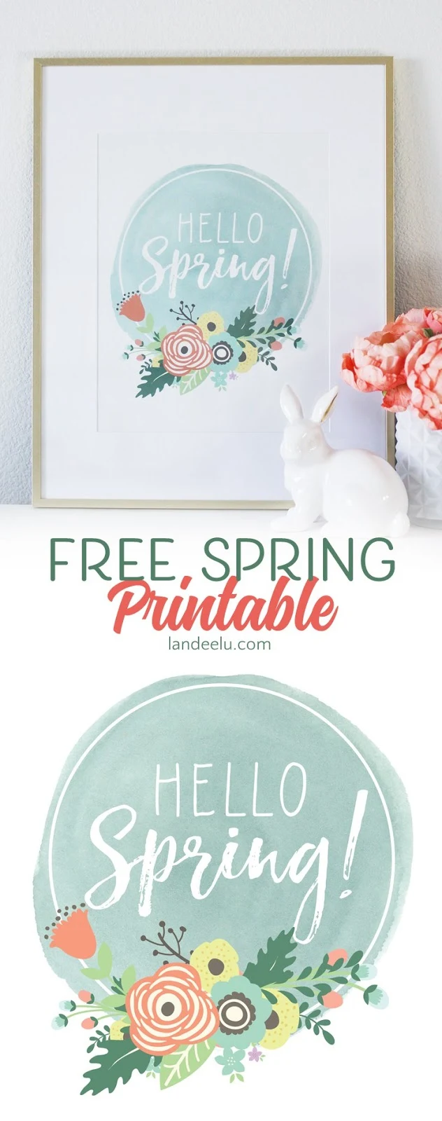 Free art: 10 pretty spring printables | Thrifty Decor Chick | Thrifty ...