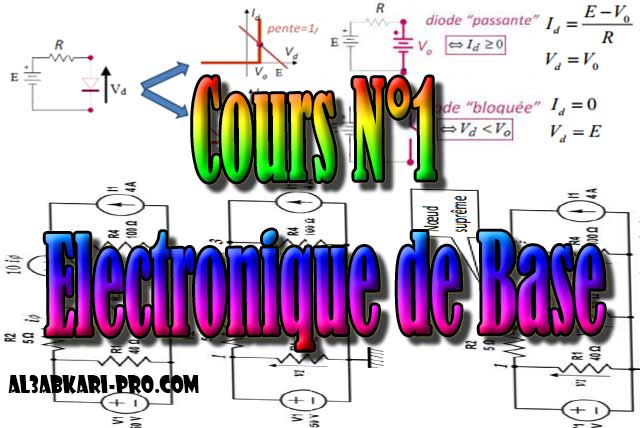 Cours N°1 Electronique de Base, SMP S4 PDF