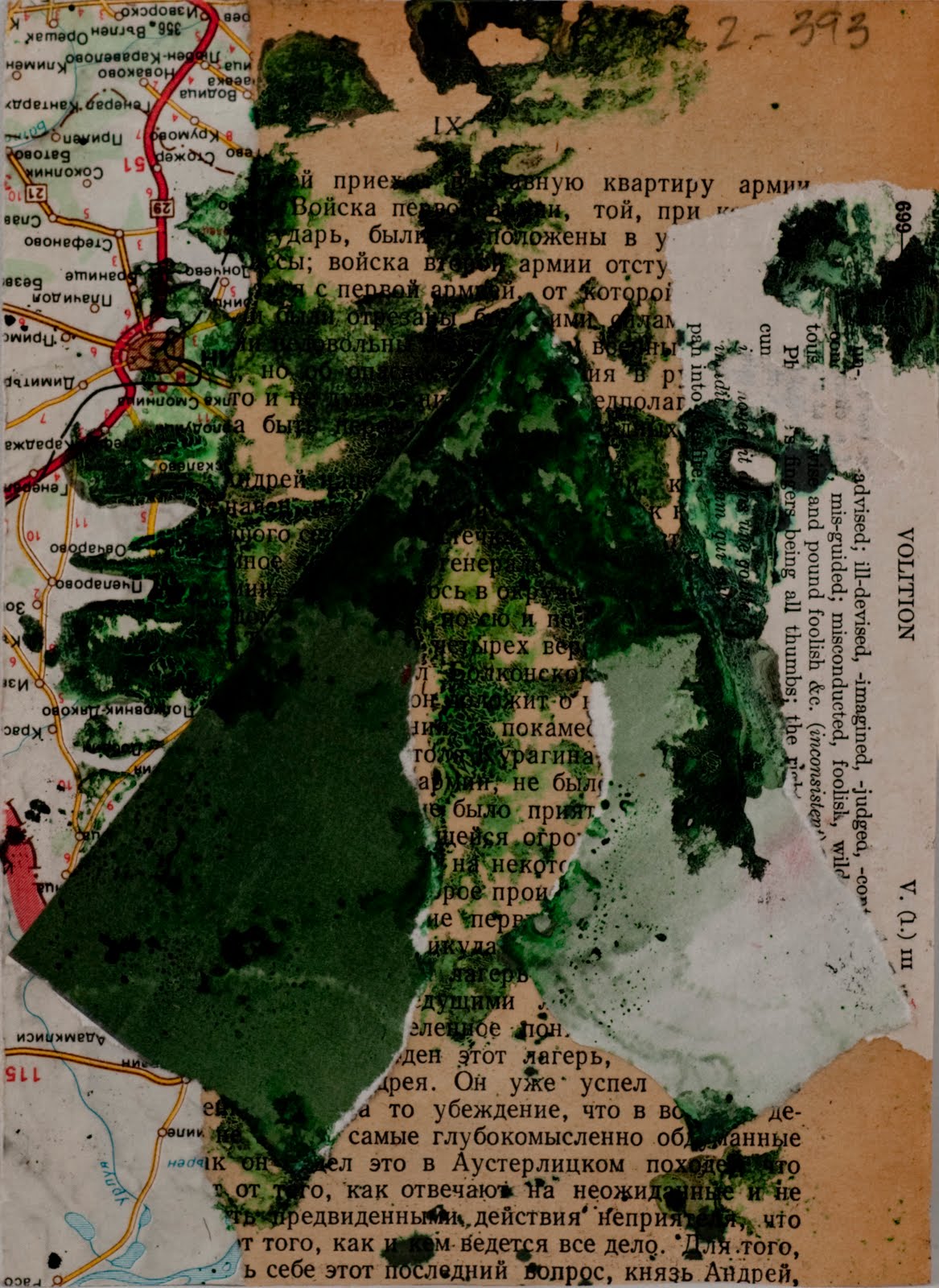 War and Peace Project: Collage 393