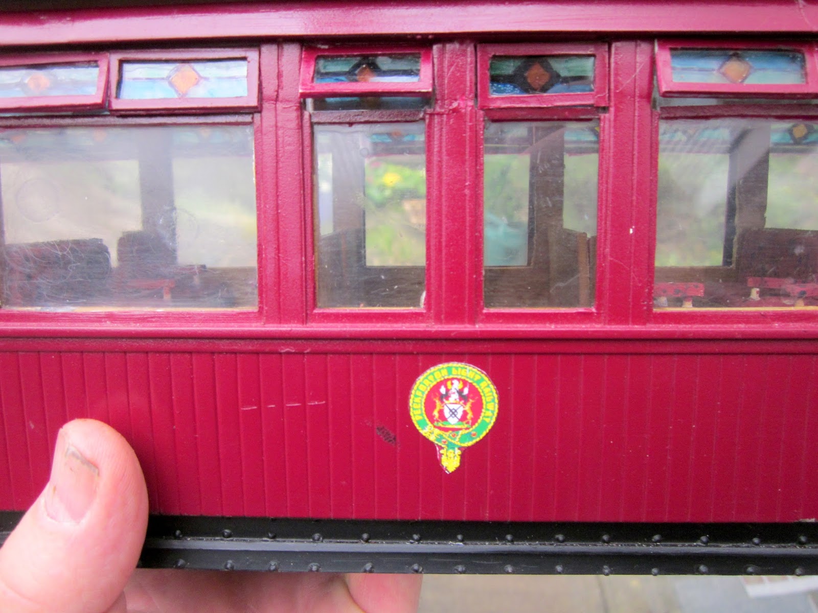 Peckforton Light Railway: How I created a crest for my railway