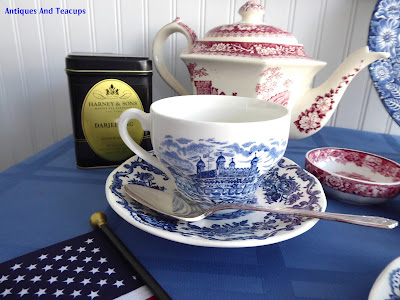 Antiques And Teacups: Tuesday Cuppa Tea for July 4th!