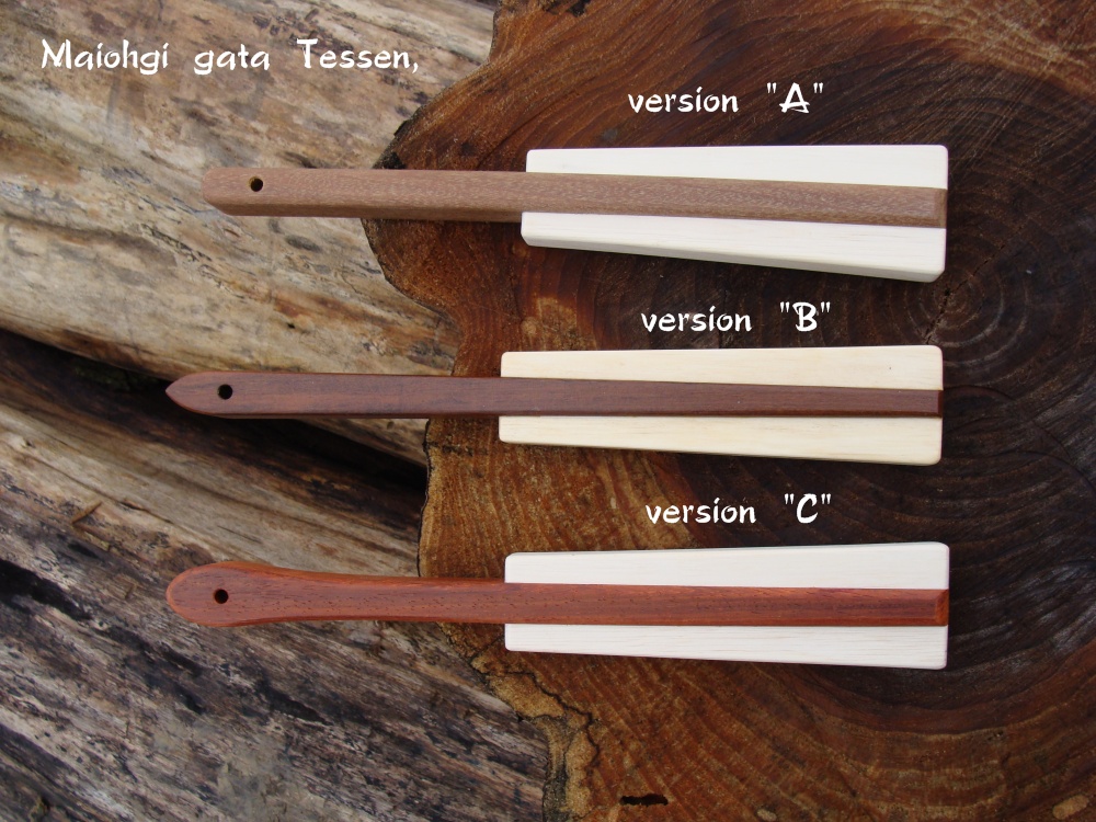 paart budo buki: Tessen, bokusen, mokusen