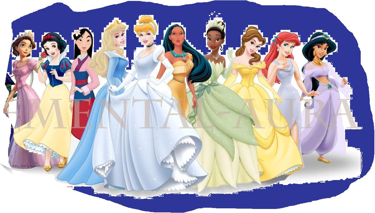 Donald Duck and Disney Princess