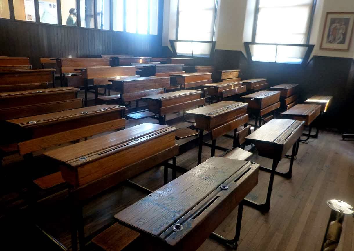 Old school desks, Home decor, School desks