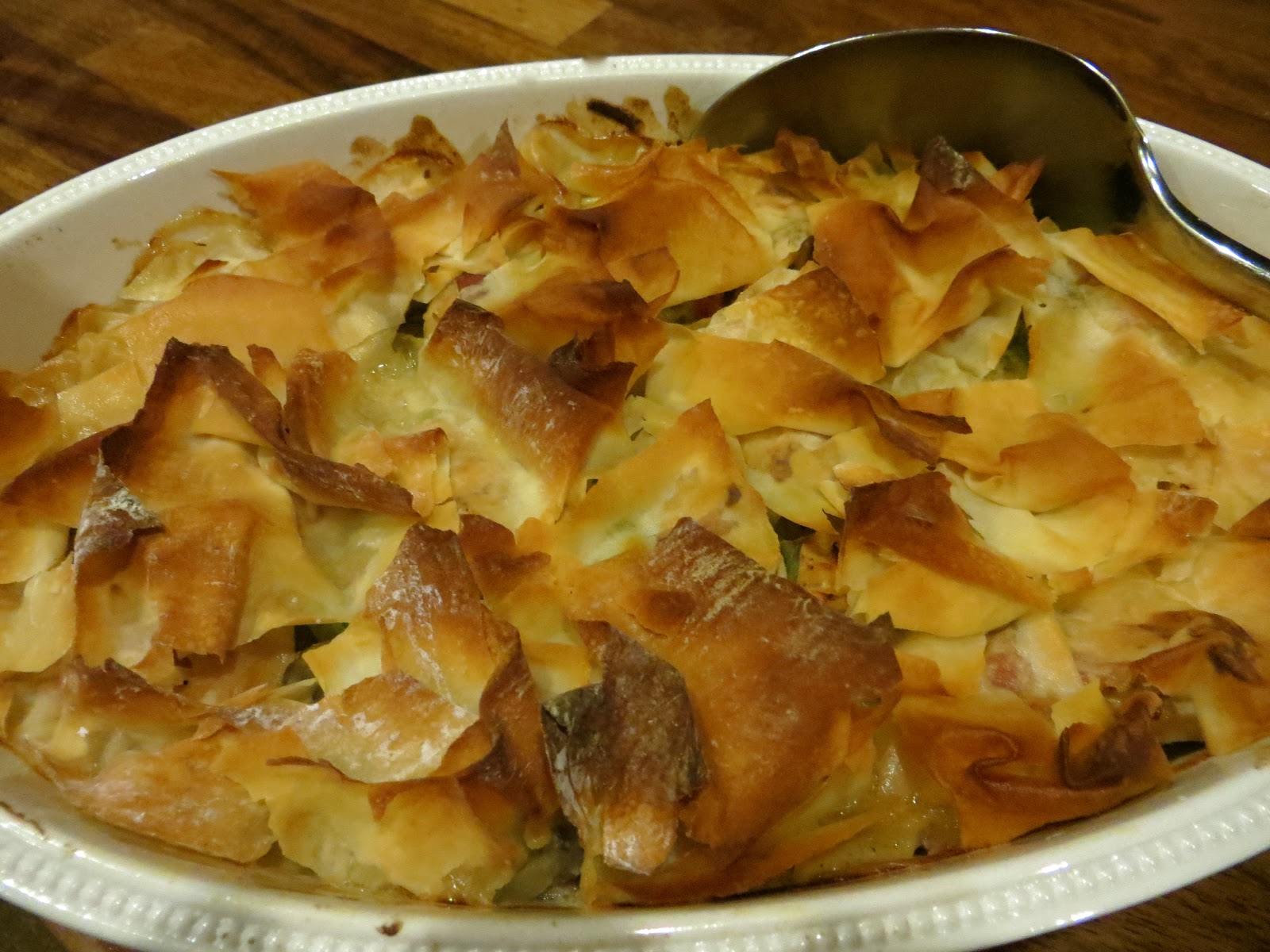Chicken and Ham Tangle Pie