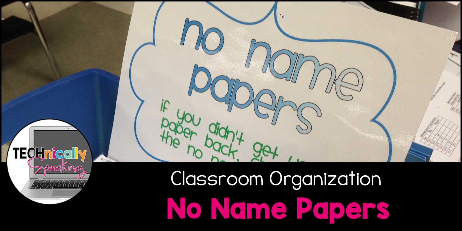 How I Deal with No Name Papers | Technically Speaking with Amy