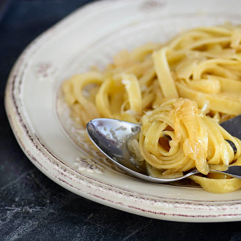 Savoring Time in the Kitchen: Caramelized Onion Pasta with Madeira