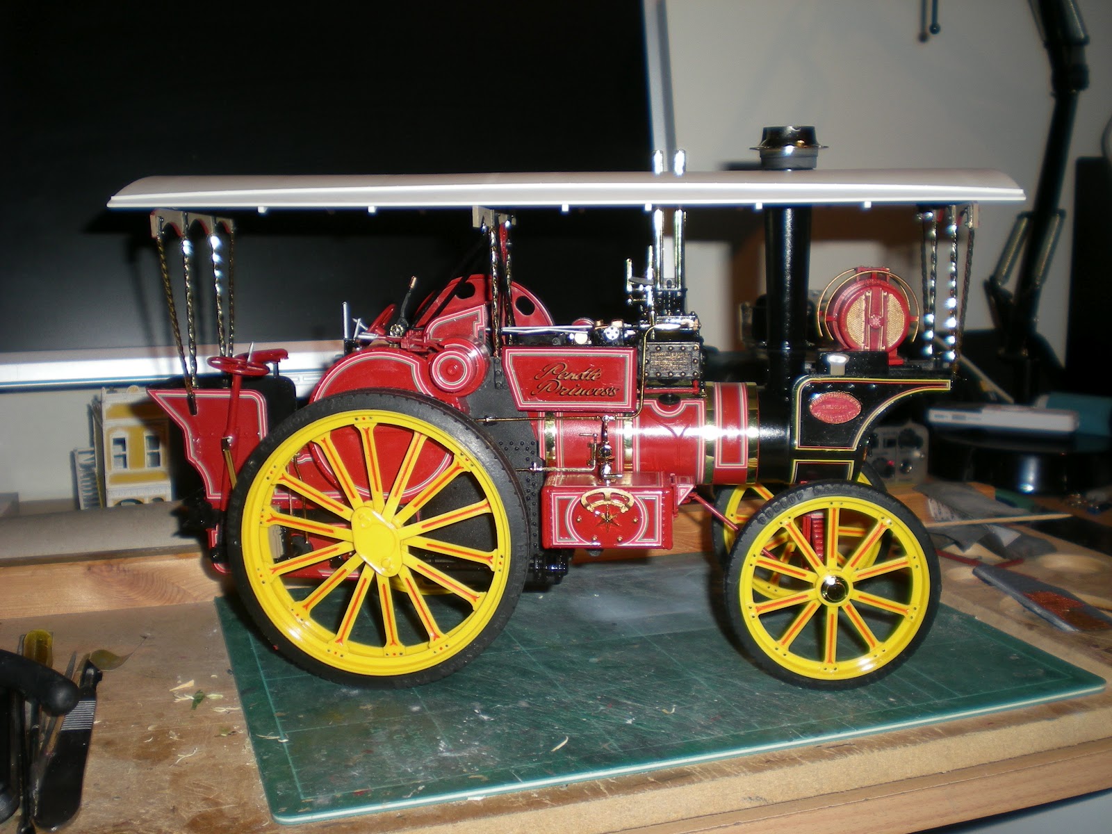 Tony Holt Models: Traction Engine Build