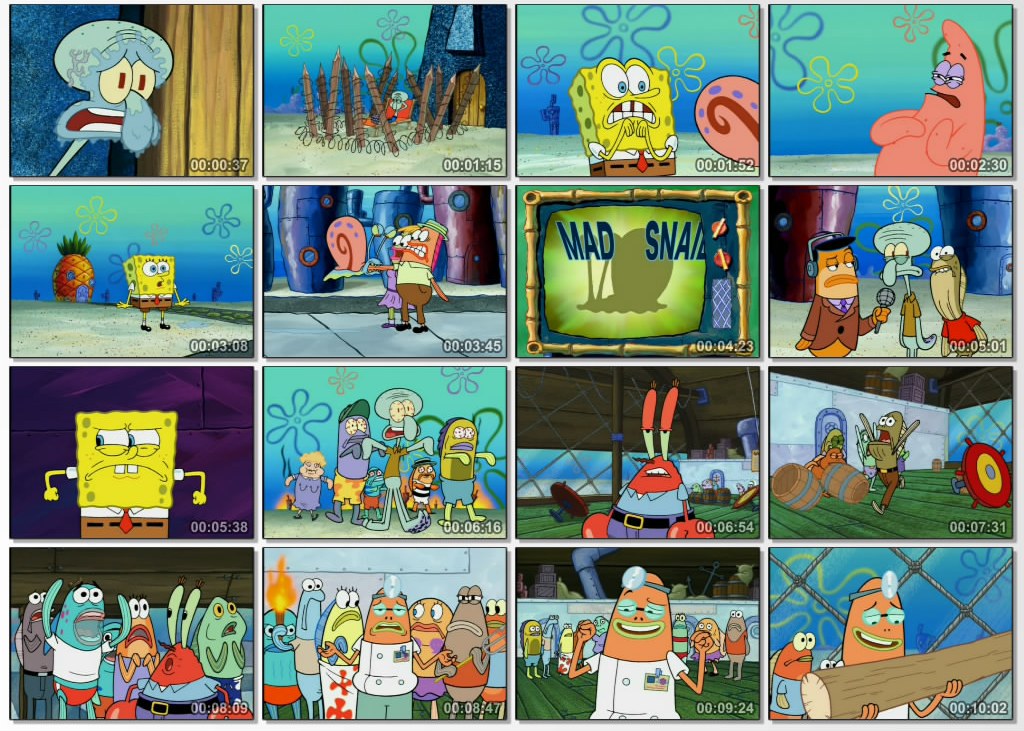 An Online Script: The Most Unforgetable Episodes of Spongebob Squarepants!