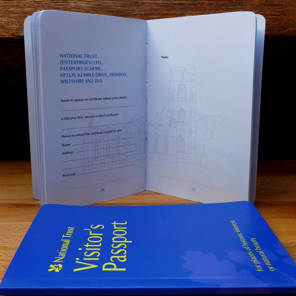 National Trust Passport Book & Stickers | Ellaline de Ville