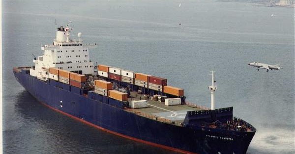 FDRA - Malvinas: Barcos logísticos: SS Atlantic Conveyor