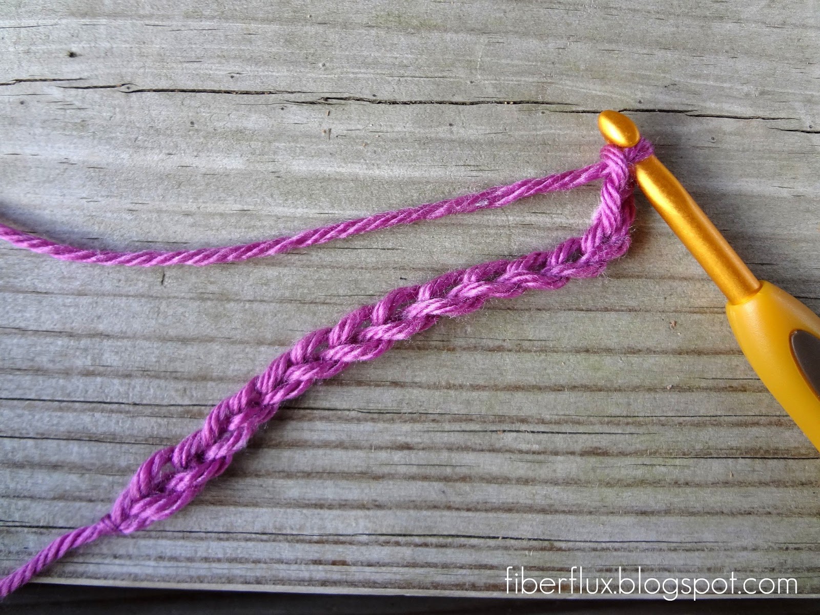 Fiber Flux: CAL: Starting Chain and Single Crochet