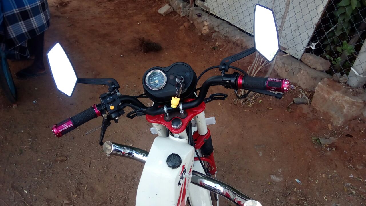 TVS 50 modified scooter