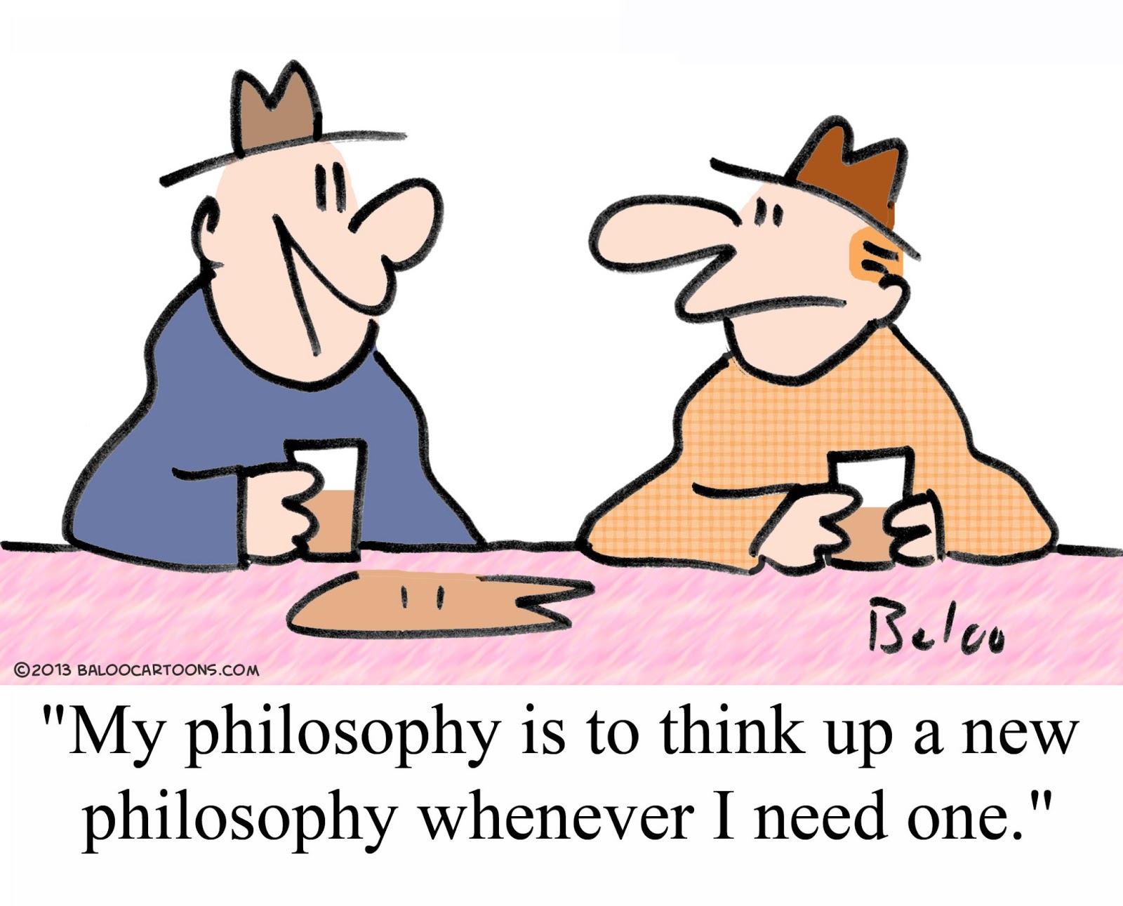 BALOO'S CARTOON BLOG: Philosophy cartoon