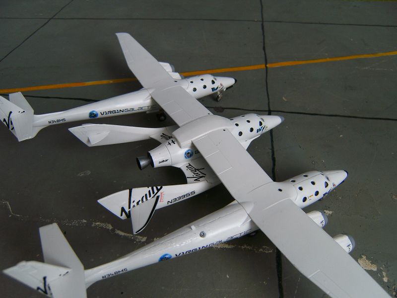 Happyscale-Modellbau: White Knight II & Spaceship II - Revell 1/144 ...