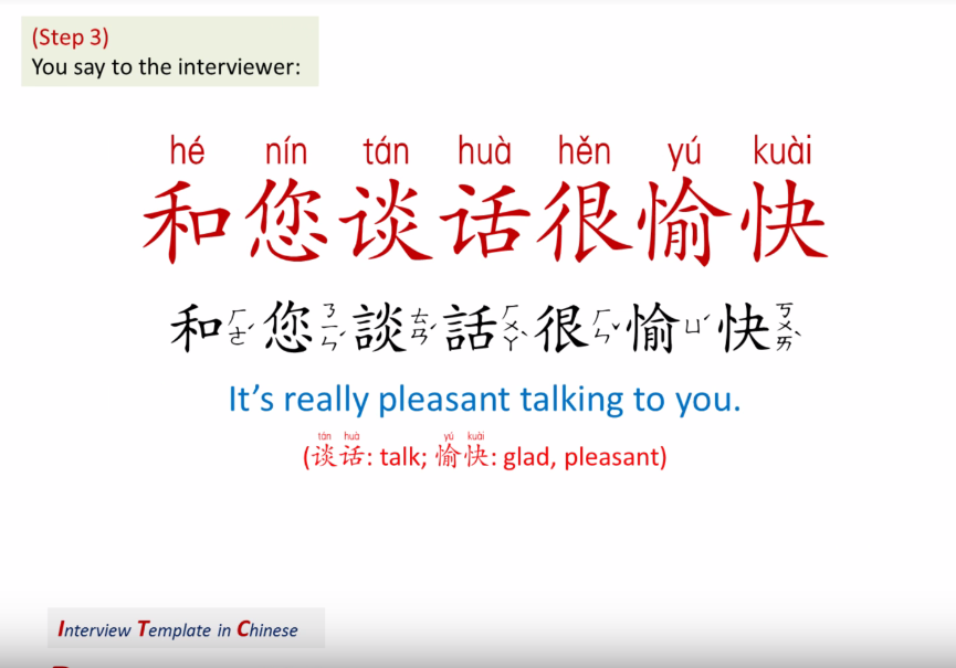 Richard Chinese: The Best Way to Learn Chinese: Job Interview in ...
