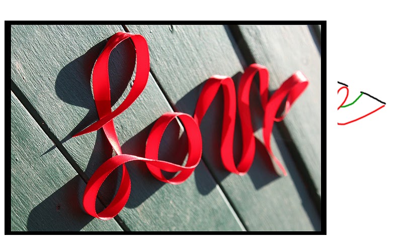 Mr. MintArt: Ribbon Letters...