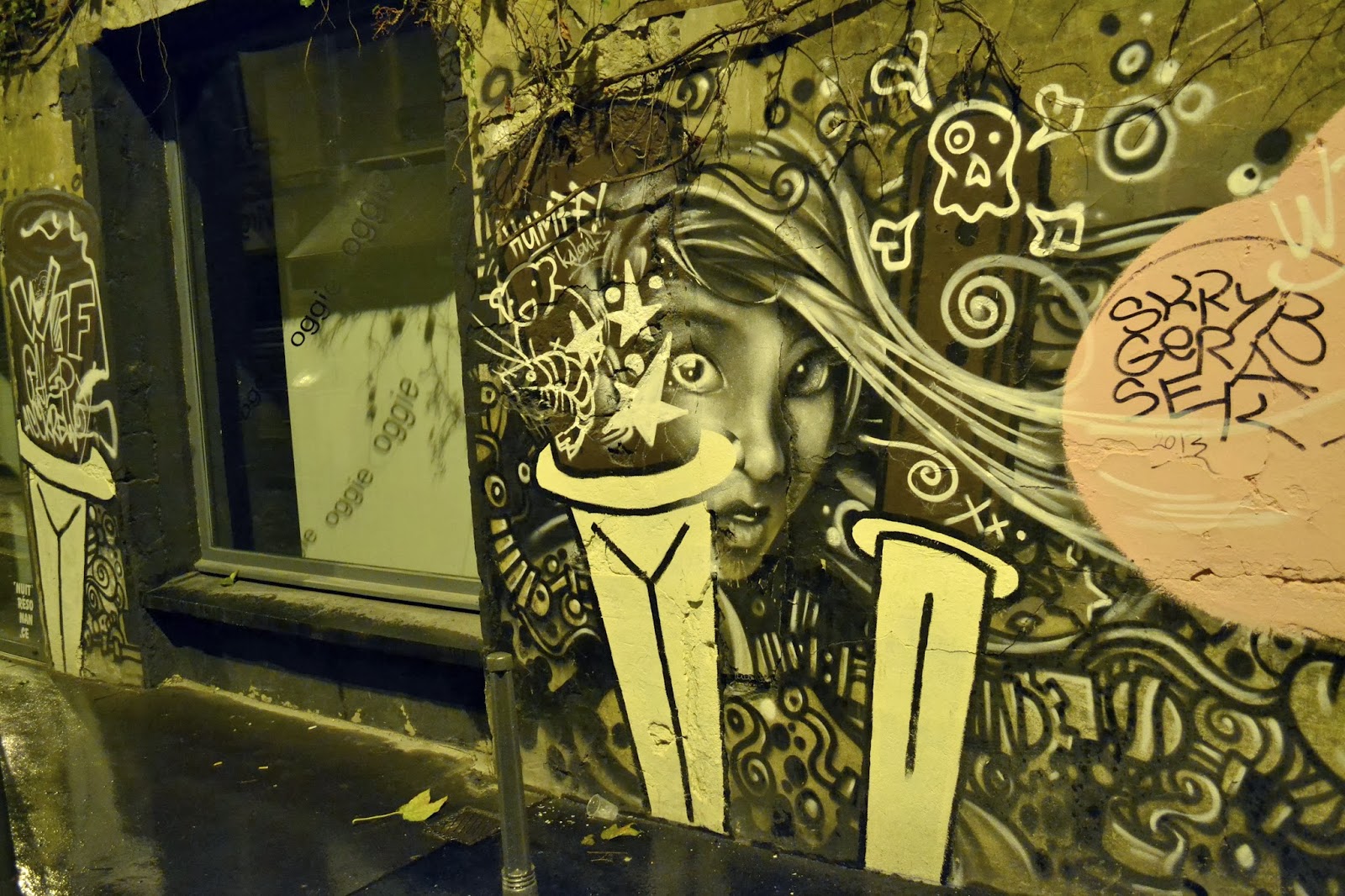 À la découverte de Lyon : Street Art lyonnais, THTF, Birdy Kids, Kesa ...