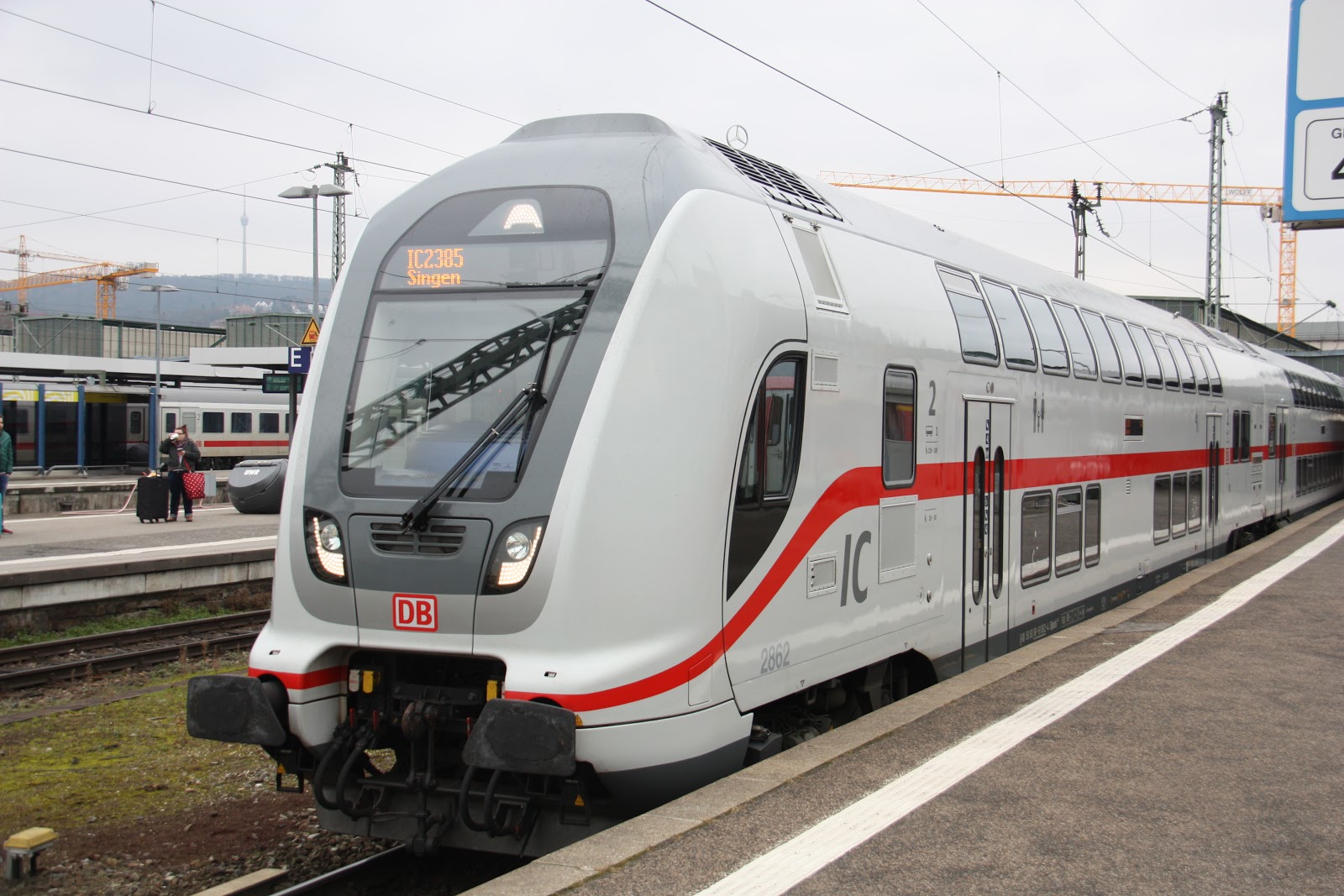 Lostentry - Welztalbahn, Model Railroading, and more: IC2 on the Gaeubahn