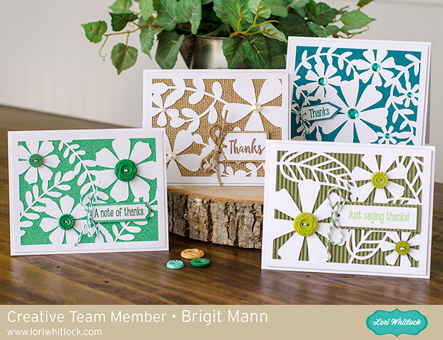 Floral Papercut Cards with Brigit – Lori Whitlock