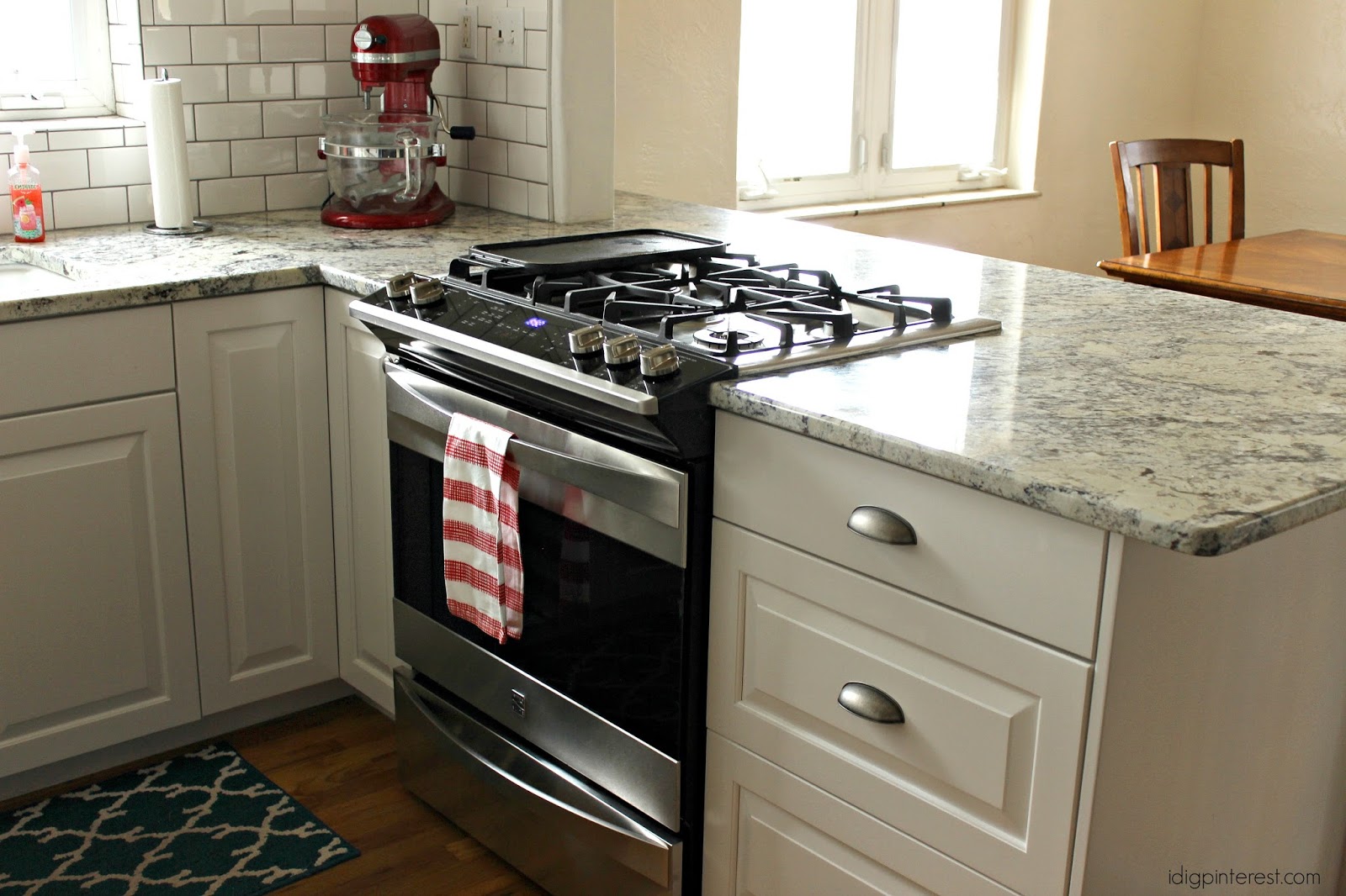 White and Walnut Kitchen Reveal! A Remodel that will Rock Your World ...