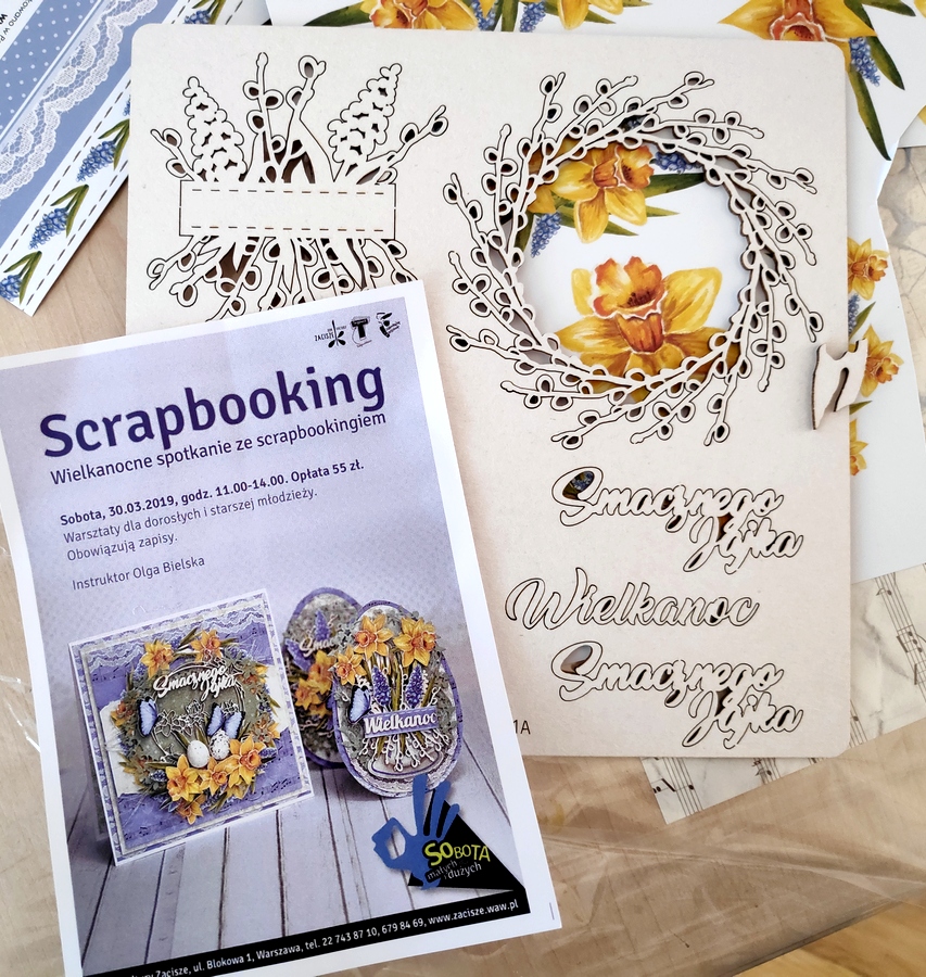 Laserowe LOVE: Wielkanocne spotkanie ze skrapbookingiem - warsztaty z ...